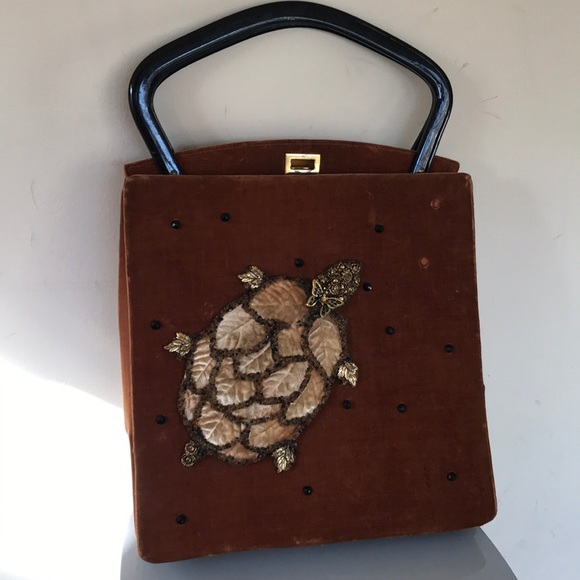 Bags | Vintage Turtle Purse | Poshmark